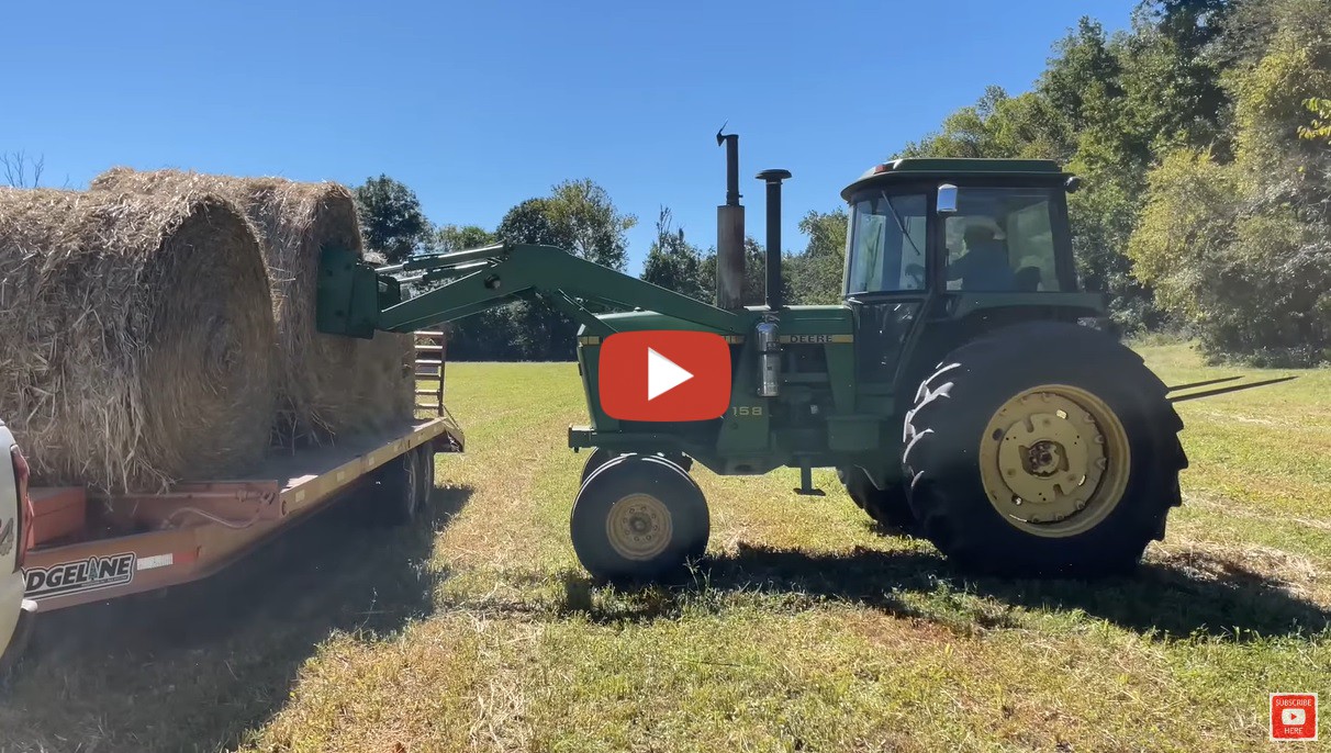 This Farm Wife - Meredith Bernard -- Hay is out of the field! Backing ...