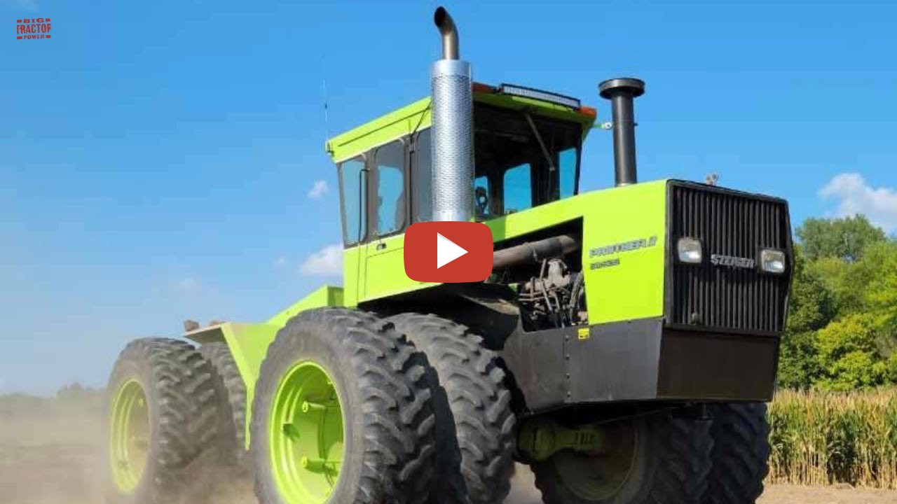 bigtractorpower 2022 RARE Steiger - In the field with a rare 325 ...