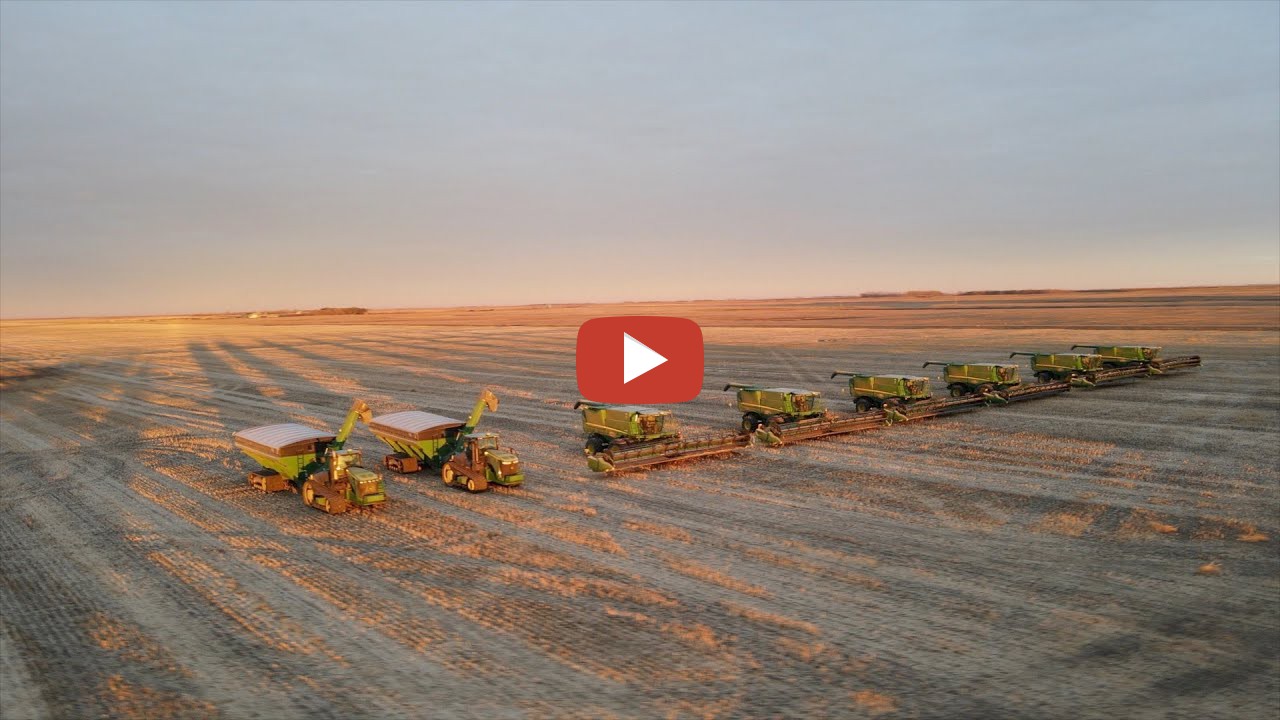 Harvest in Canada 2022 - 7x John Deere S790 harvesters and John Deere ...