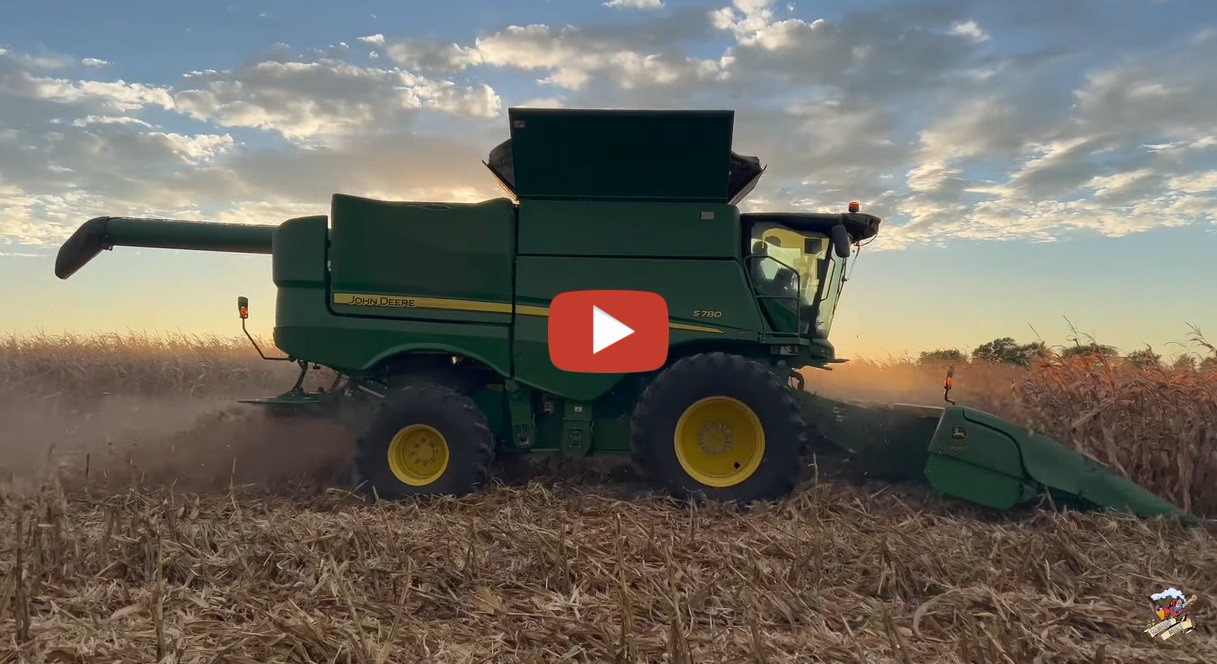 Mike Less - Farmhand Mike - It's Corn Picking Time in Darke County Ohio ...