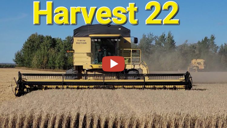 Northern farmer - Wheat is Done!! Harvest 2022 Onto Canola! Using New ...