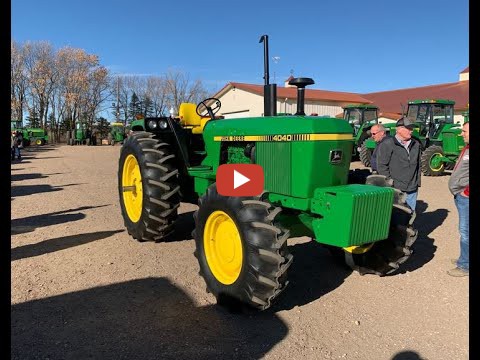 Machinery Pete - Restored 1982 John Deere 4040 HFWD factory open ...