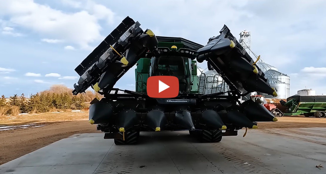 Larson Farms -- Is That A New Combine? John Deere S790.??????