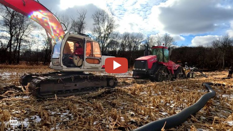 iowANFarmer -- 100,000 POUNDS of pulling force to install 70,000ft of ...