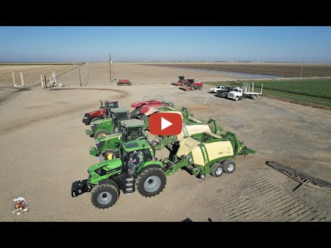 Mike Less - Farmhand Mike -- MAKING HAY in the Central Valley of ...