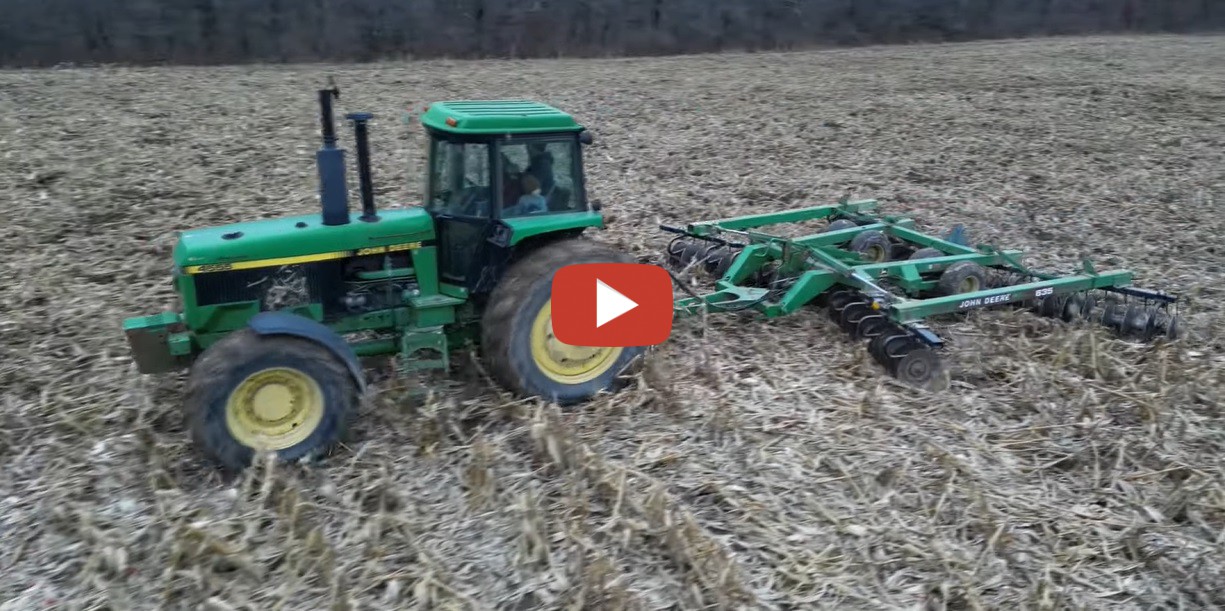 *Mikep7810 -- Running our John Deere 635 disk over the corn stalks in ...