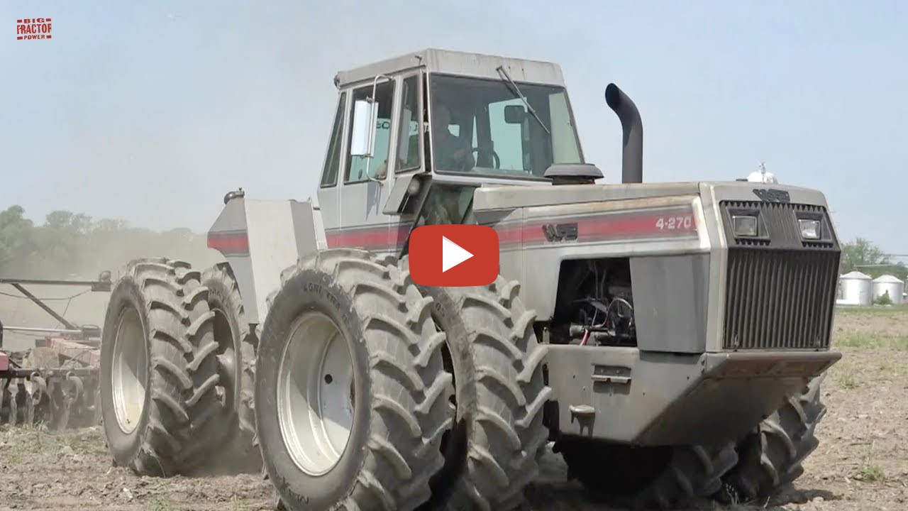 bigtractorpower 2023 in the field with a 270 hp WFE 4-270 FIELD BOSS Tractor working on tillage ...