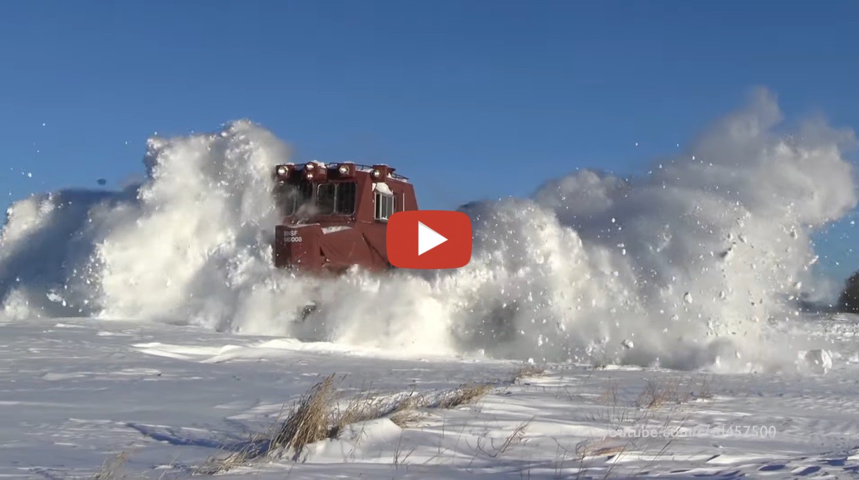 Train Snow Plowing --December has been a SNOWY month with lots of ...