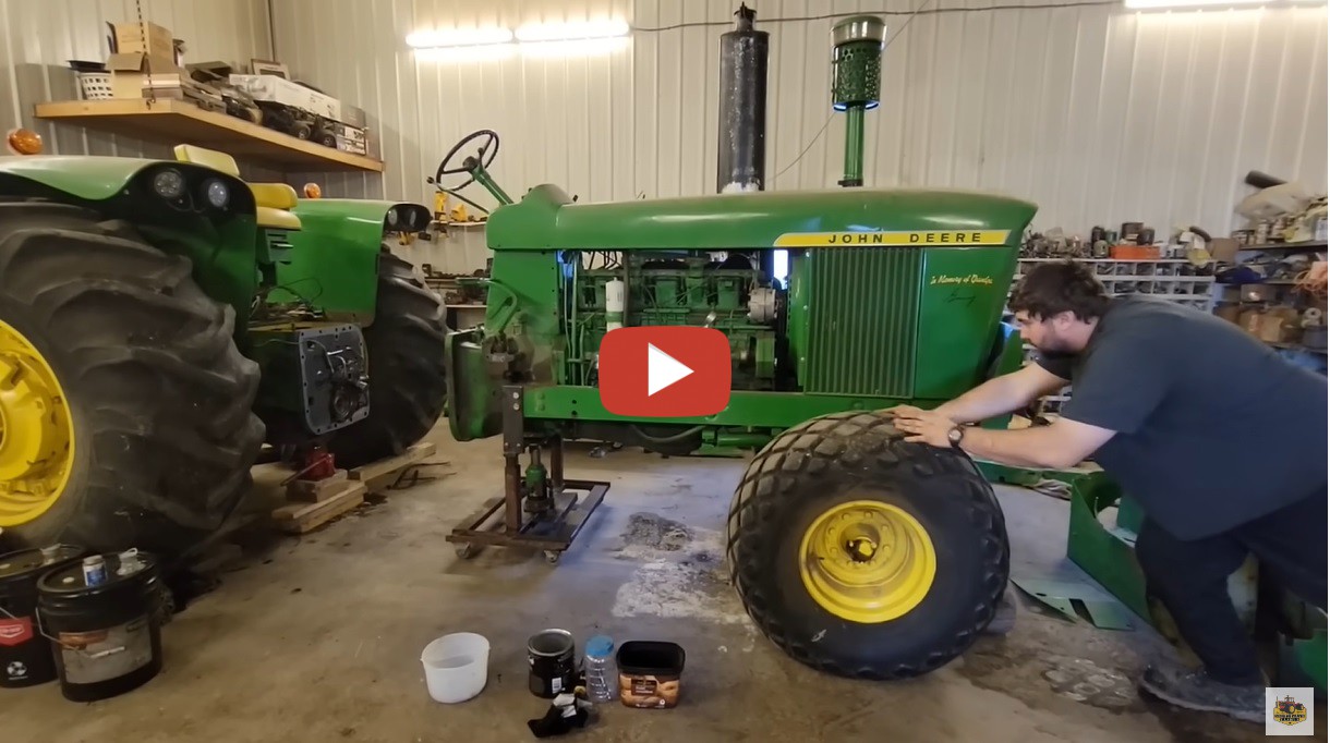 The John Deere 5010 is ready and rides again!! -- South Sask Farmer