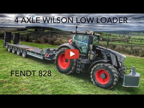 Today I had the pleasure of filming a brand new top spec 4 axle low ...