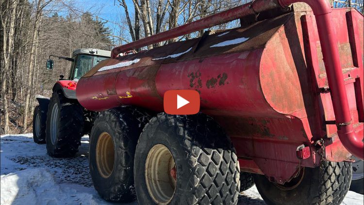 802 Farmers -- Manure tank work gone sideways! The Bodco manure tank is ...