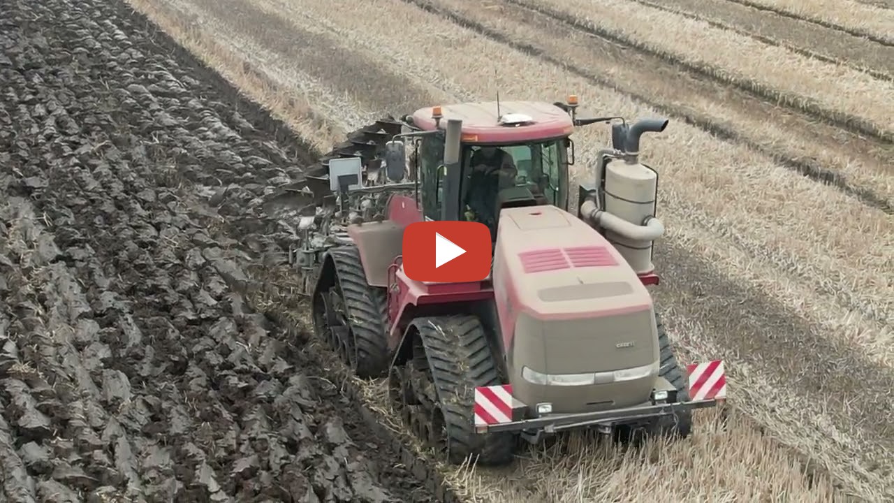 Plowing with Case ih STX 540............. Michelecasotti