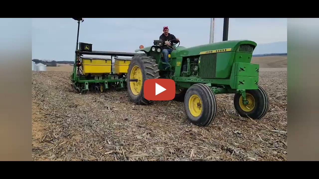 The Farming Life - March 24th corn planter in the field, test run - The ...