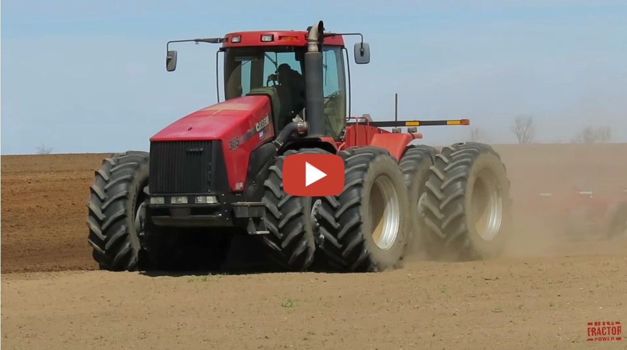 bigtractorpower 2023 in the field with with two Case IH STEIGER tractors operating 12 bottom ...