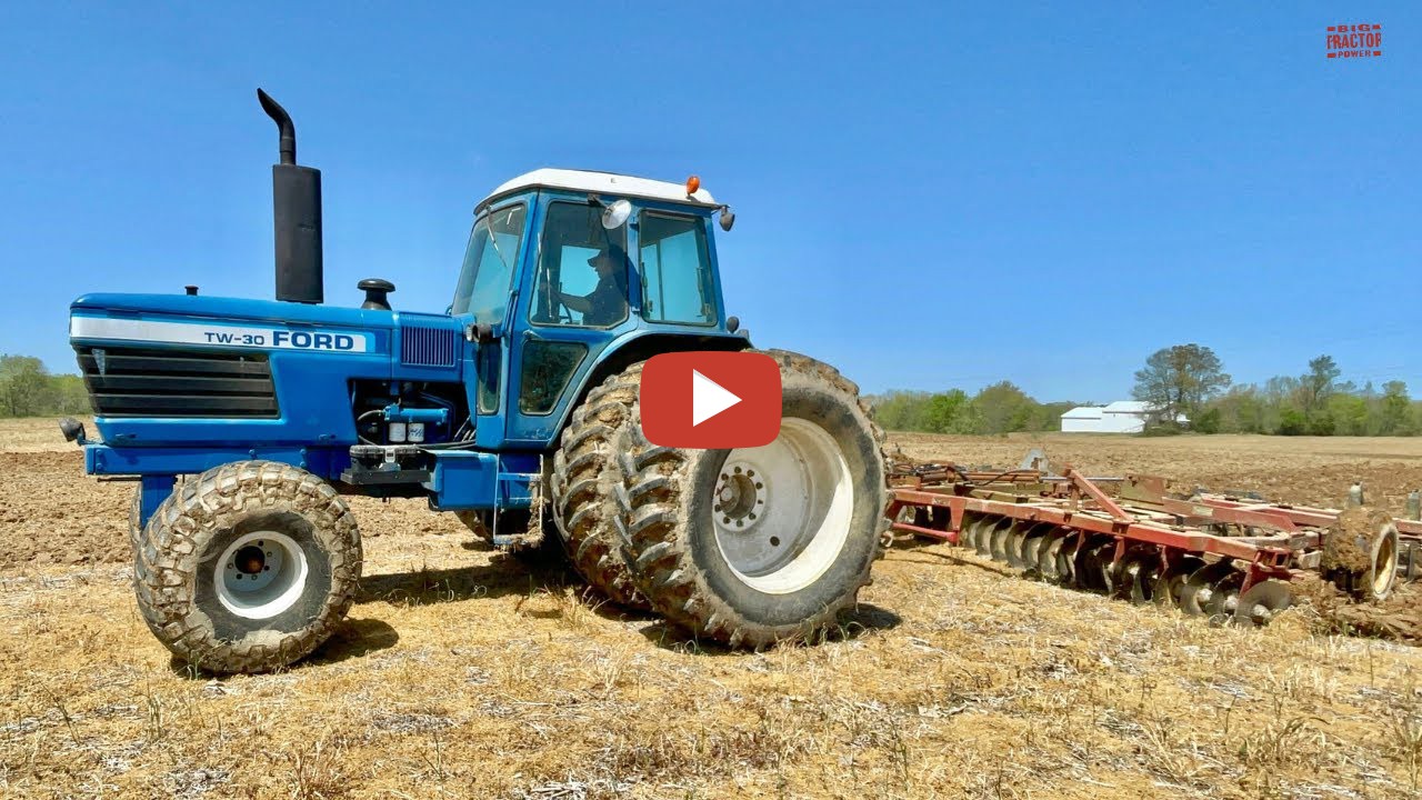 FORD TW30 Tractor 2023 -- Big Tractor Power is out in the field with a ...