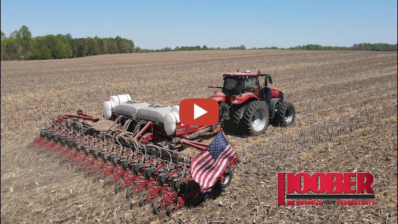 Hoober Inc -- Corn planting in April 2023 at Creamfield Farm ...