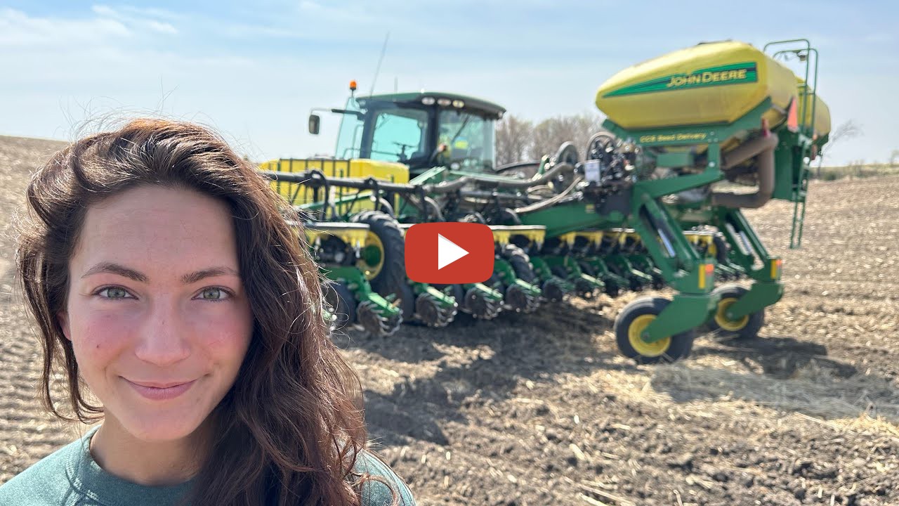 Laura Farms -- Young Farmers Planting Corn - So happy that the weather ...