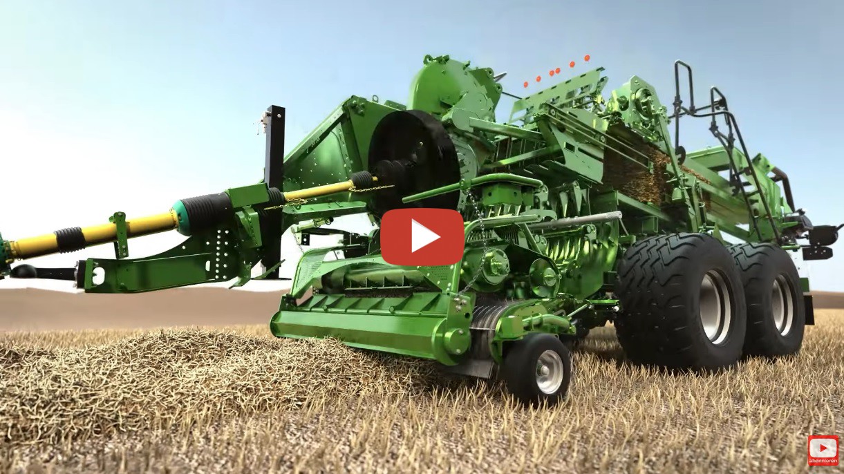 KRONE Big Pack 5th Gen. Animation – German – With the new BiG Pack ...