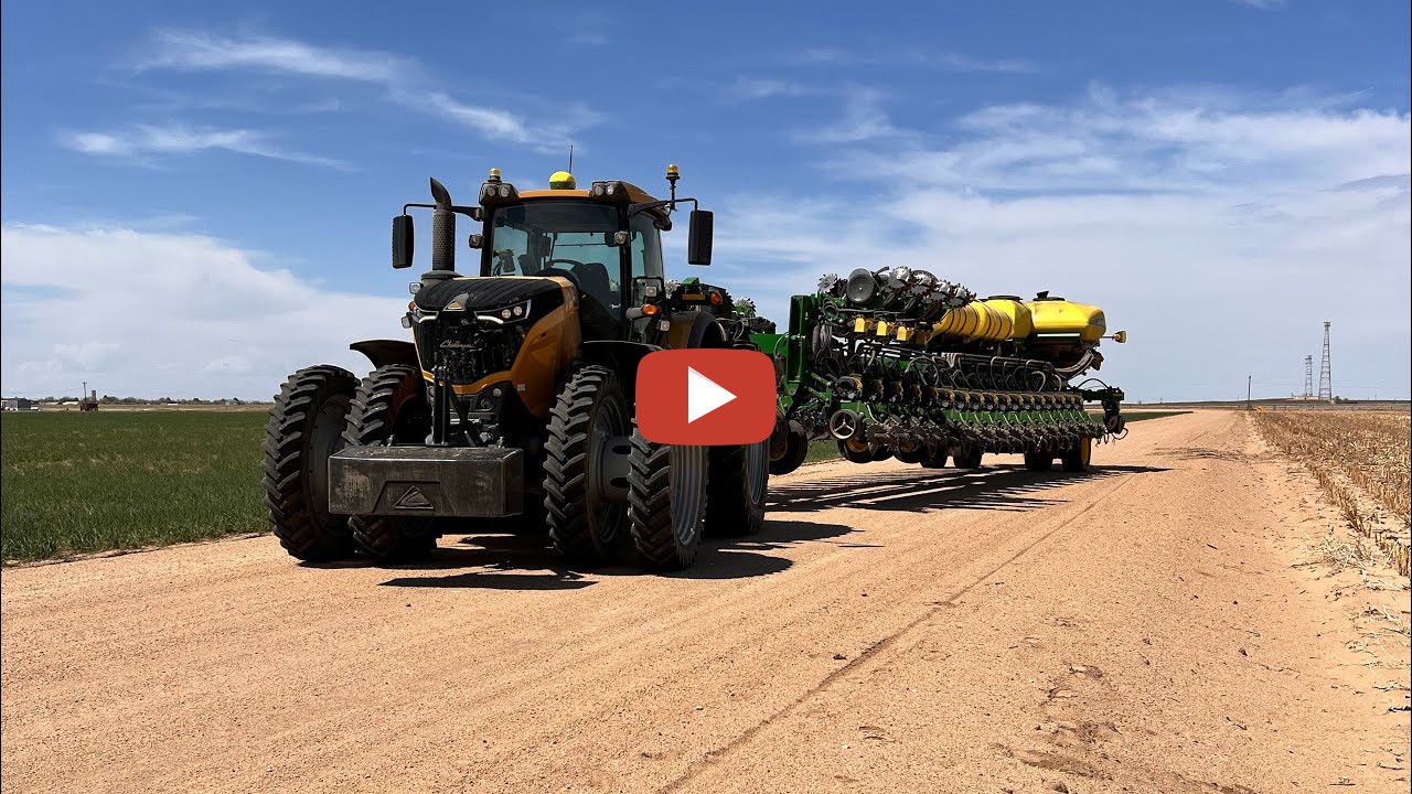 Zach Haase -- Planting Corn with 84 rows! Getting the db120 dialed in ...