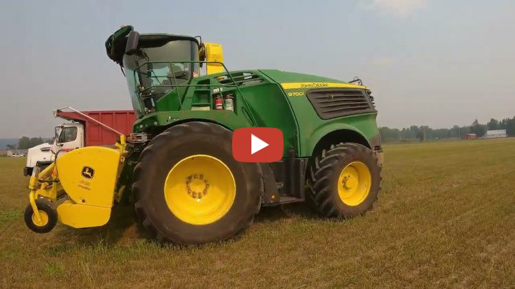 Farming Fixing & Fabricating -- John Deere 9700 Chopper Demo - We had a ...