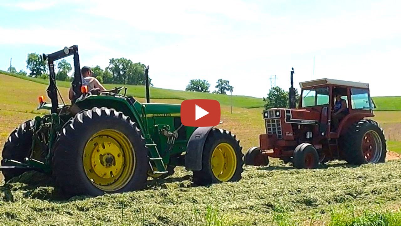 Gierok Farms -- BIG PROBLEMS!!! Day Two of Chopping First Crop (2023 ...