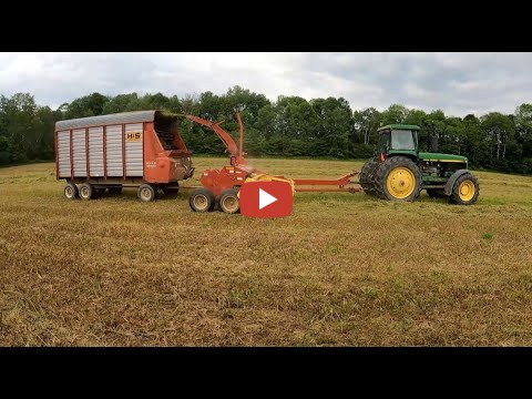 Mikep7810 -- First day chopping alfalfa for haylage for our dairy cows on our upstate New York ...