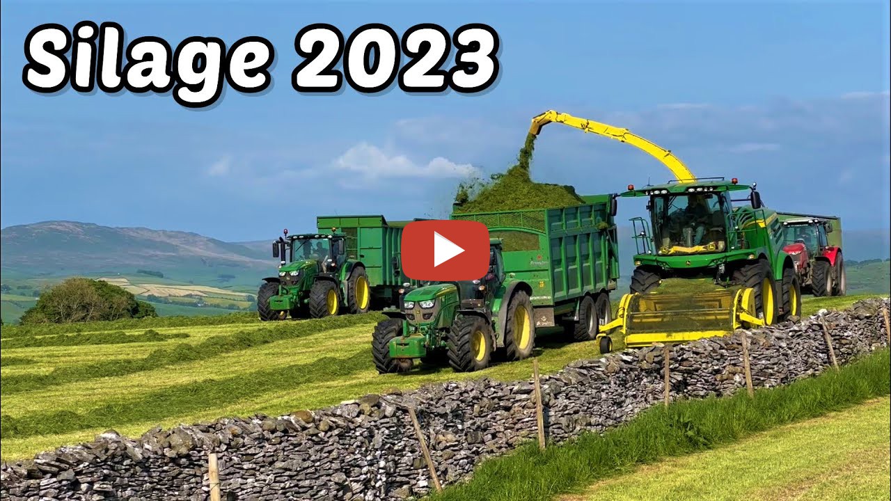 Power2Farming Photography - Wilson Of Kendal Ltd silage 2023. Flat out ...