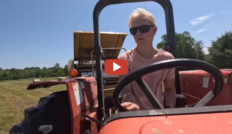 Farm life update + ride along with me…Raking and baling.......... TayFarms