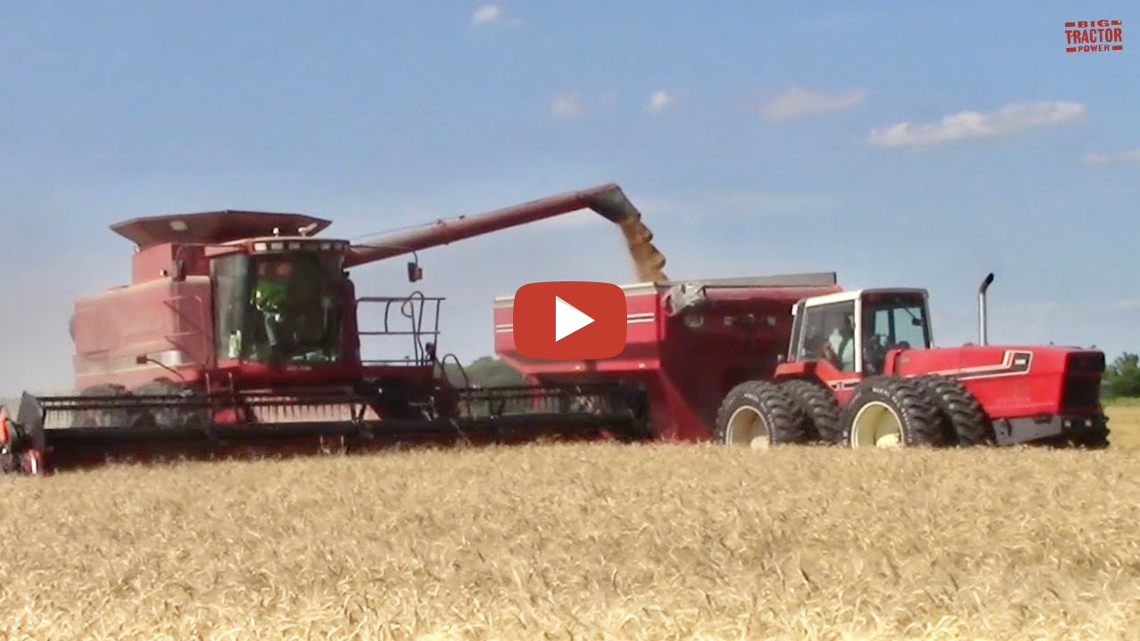 bigtractorpower 2023 - Wheat harvest is a busy time in the fields of Central Illinois. This ...