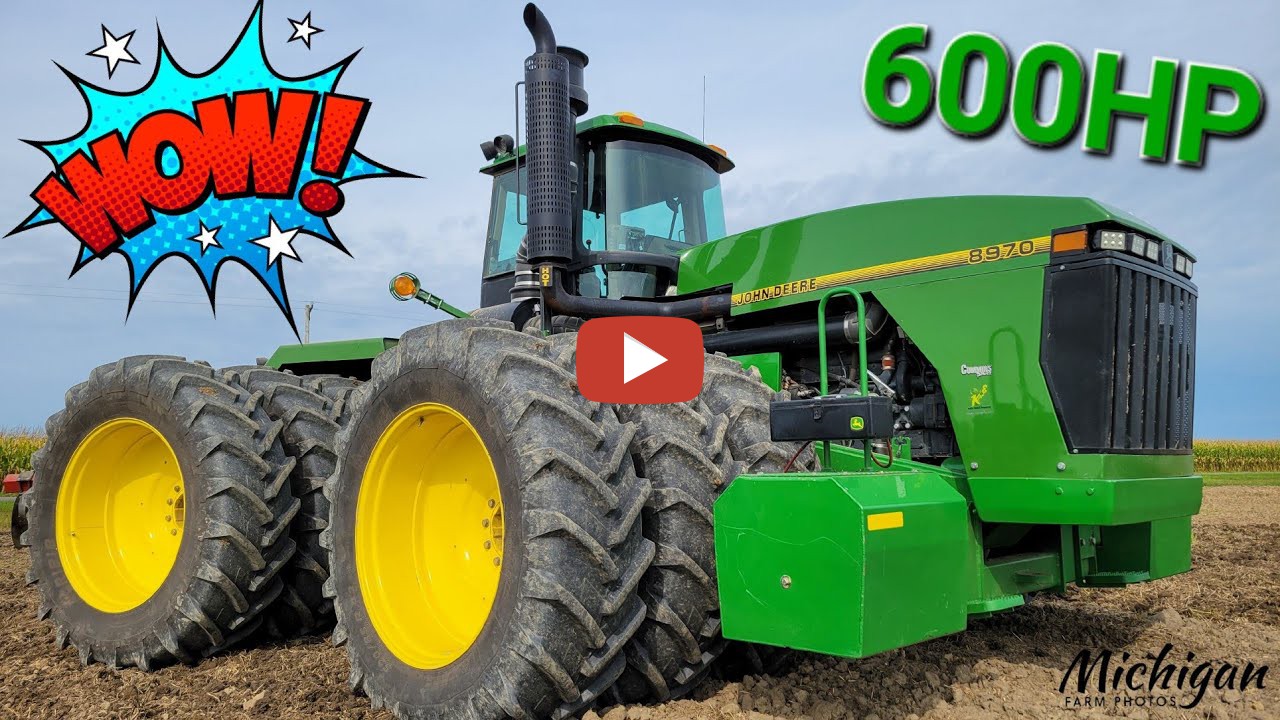 Michigan Farm Photos -- Super Rare John Deere 8970 1 of 2 that was ...