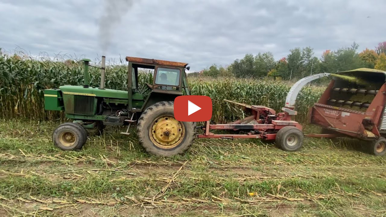 Derfus Farms - 2023 Corn Silage Chopping and Bagging......John Deere ...
