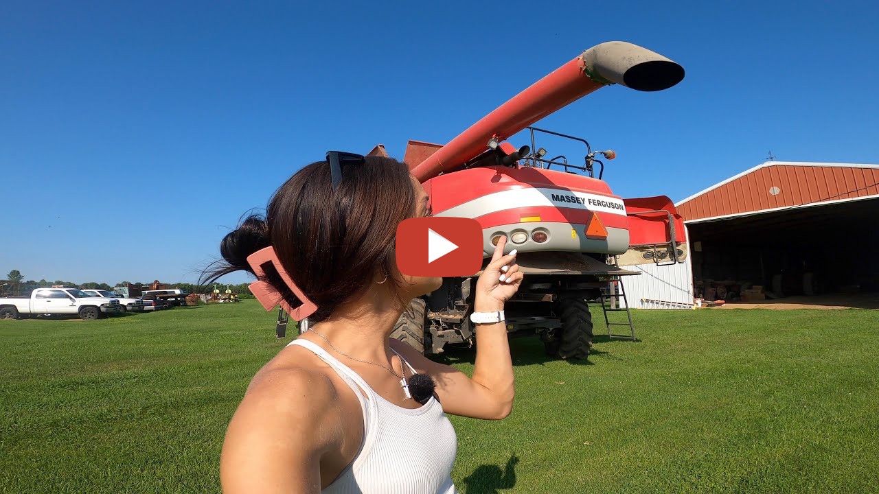 Farmer Grayce -- Taking Our Auger Off Right Before Harvest! - Thanks ...