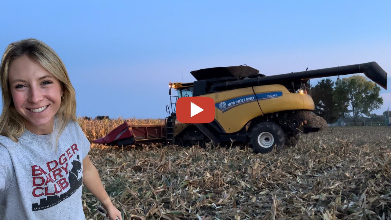 New Age Custom Farming -- Day two of harvest is a go! Emily spends some ...