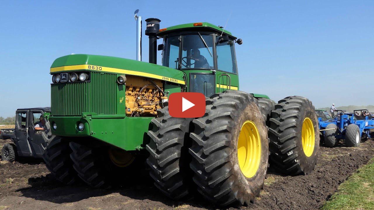At the Half Century of Progress Show 2023 - John Deere 8630 that has been repowered with a 6 ...