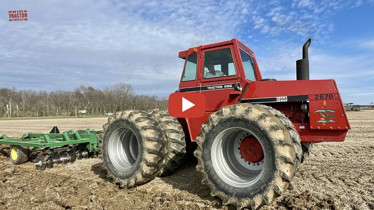 bigtractorpower -- is in the field with a 256 hp CASE 2670 Traction King Tractor with with a 11 ...