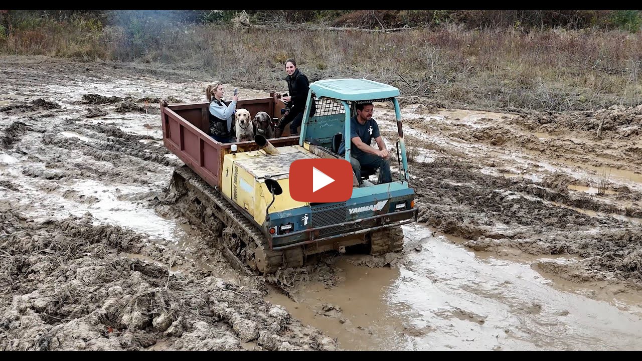 Brining a Yanmar c50 track truck to a mud bog event. -- Andrew Camarata