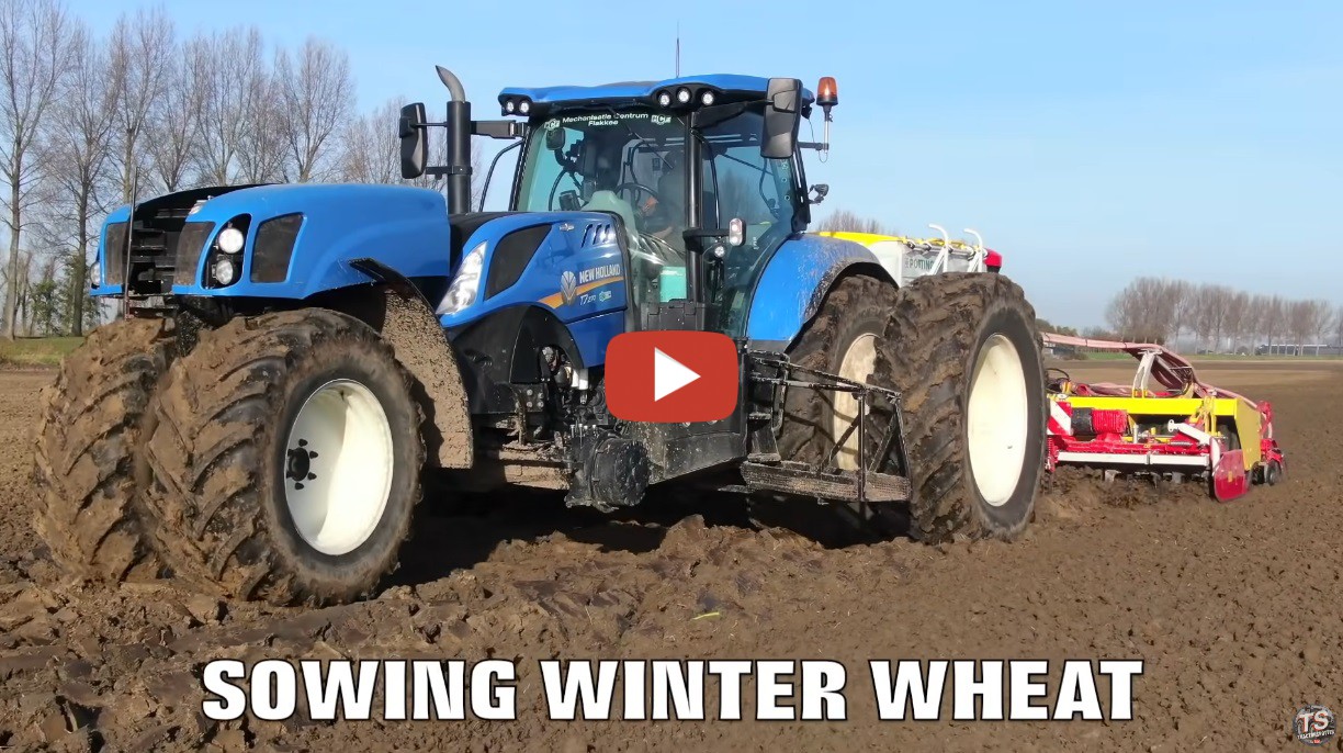 The trike tractor – New Holland T7.270 + Pottinger Aerosem VT ...
