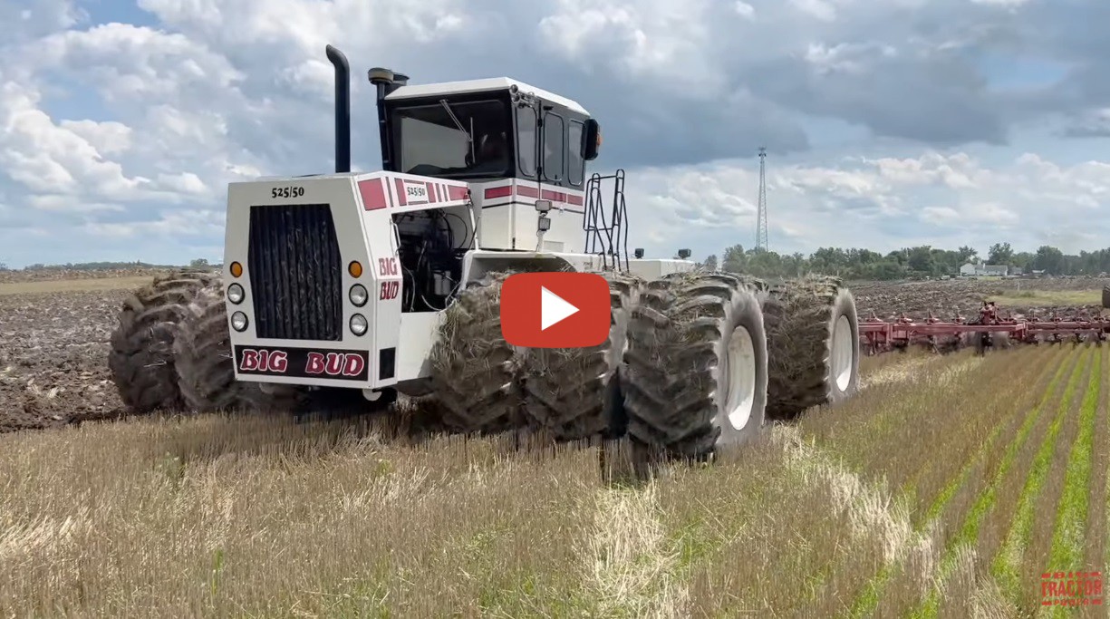 bigtractorpower -- 21 Bottom DMI 9021 Hydra-Wide Plow - In this video Big Tractor Power is in ...
