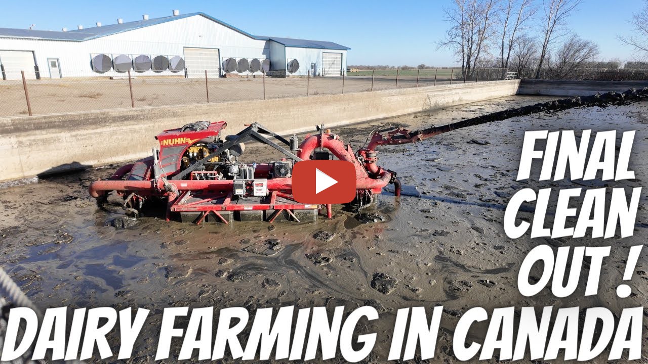 SaskDutch Kid -- Breaking The Ice.. For A Final Clean Out! Spreading ...