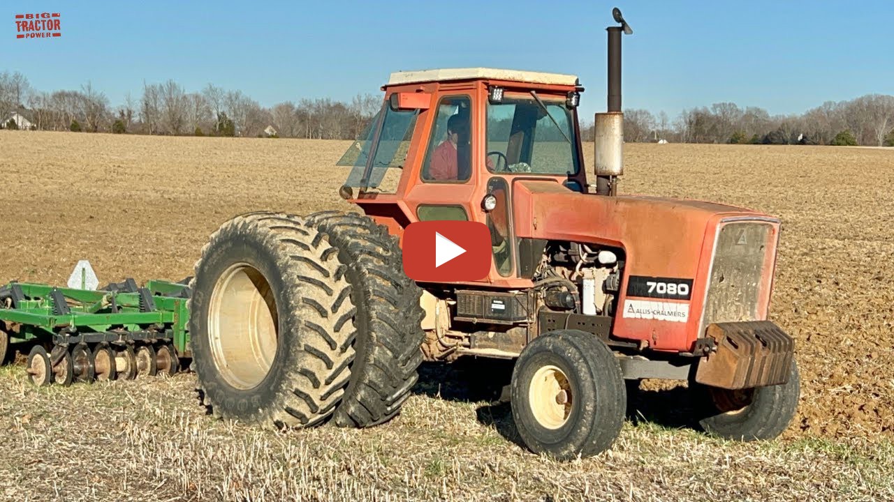 bigtractorpower 2023 - is out in the field with a 181.5 hp hp Allis-Chalmers Tractor working on ...