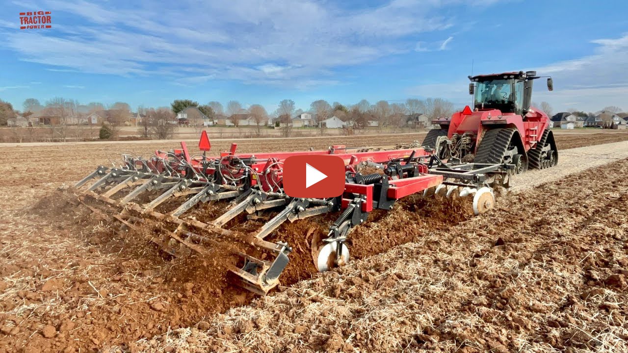 bigtractorpower -- CASE IH 875 Disk Ripper - In this video viewers head out to the field with a ...