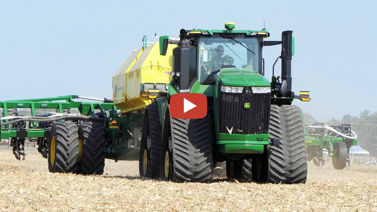 In this video you will see a John Deere 9RX 590 with a ST16 Strip-Till Solution. --- iOWNaFERGUSON