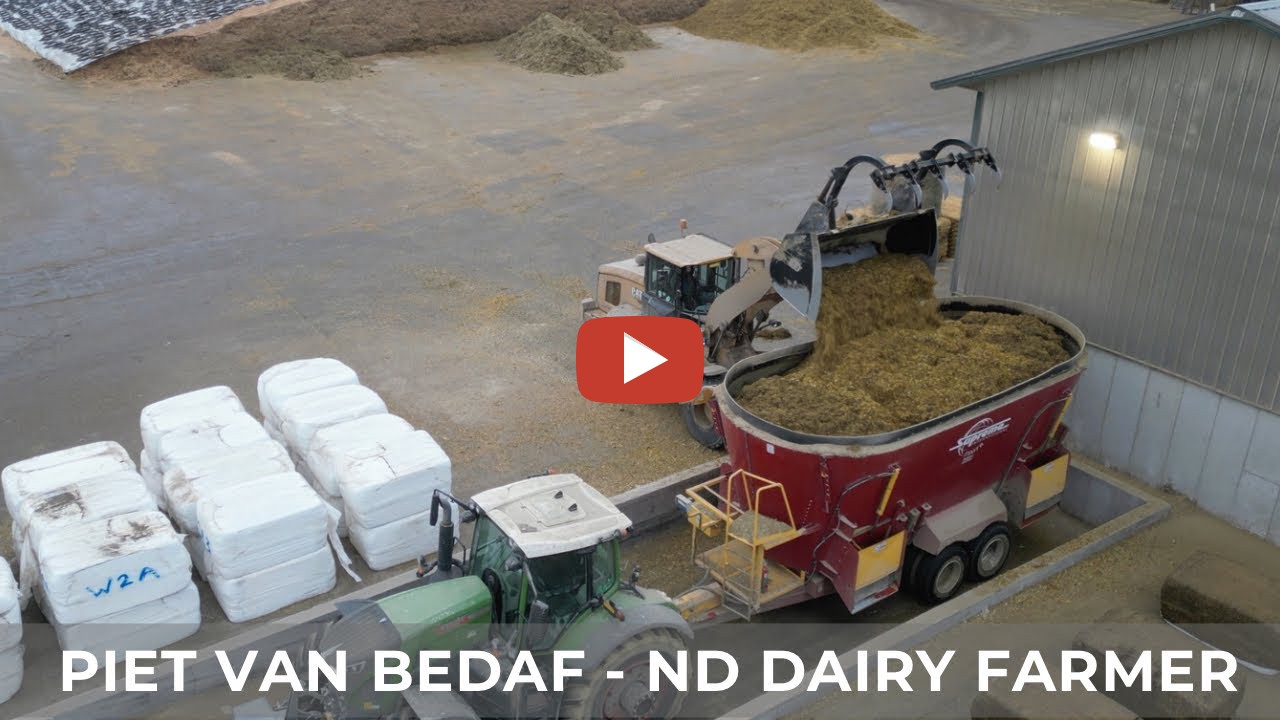 In this weeks video, we're mixing a load of feed for our milking cows ...