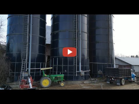 Mikep7810 -- Showing the process of the high moisture corn on our dairy ...