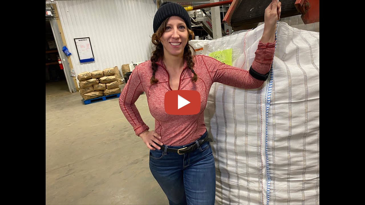 Bells Farming -- We are back in the packing house. The old storage back ...