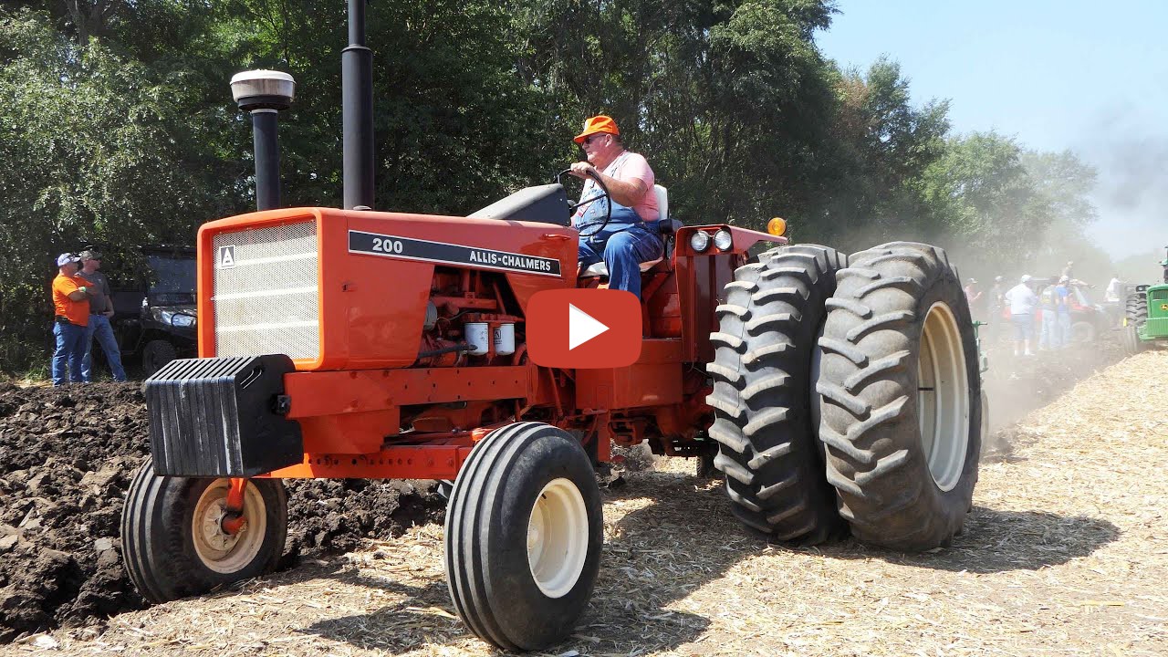Different cool looking tractors plowing at the 2023 Half Century of ...