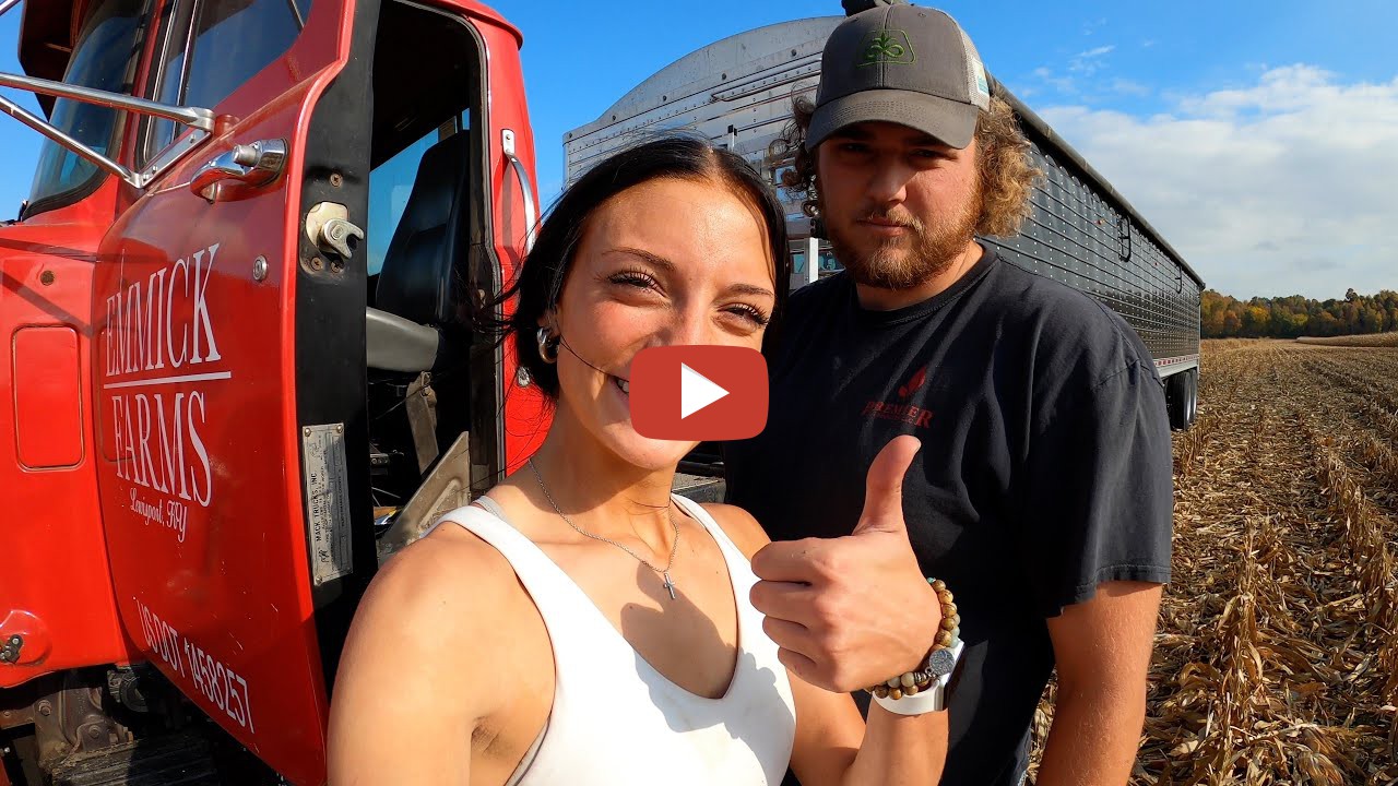 Farmer Grayce -- So Much Chaos! Corn Harvest, Drilling Wheat, and Tillage Demo - So much going ...