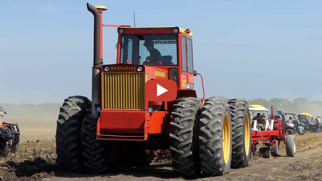 Great looking Versatile 800 in the field plowing at Half Century of ...