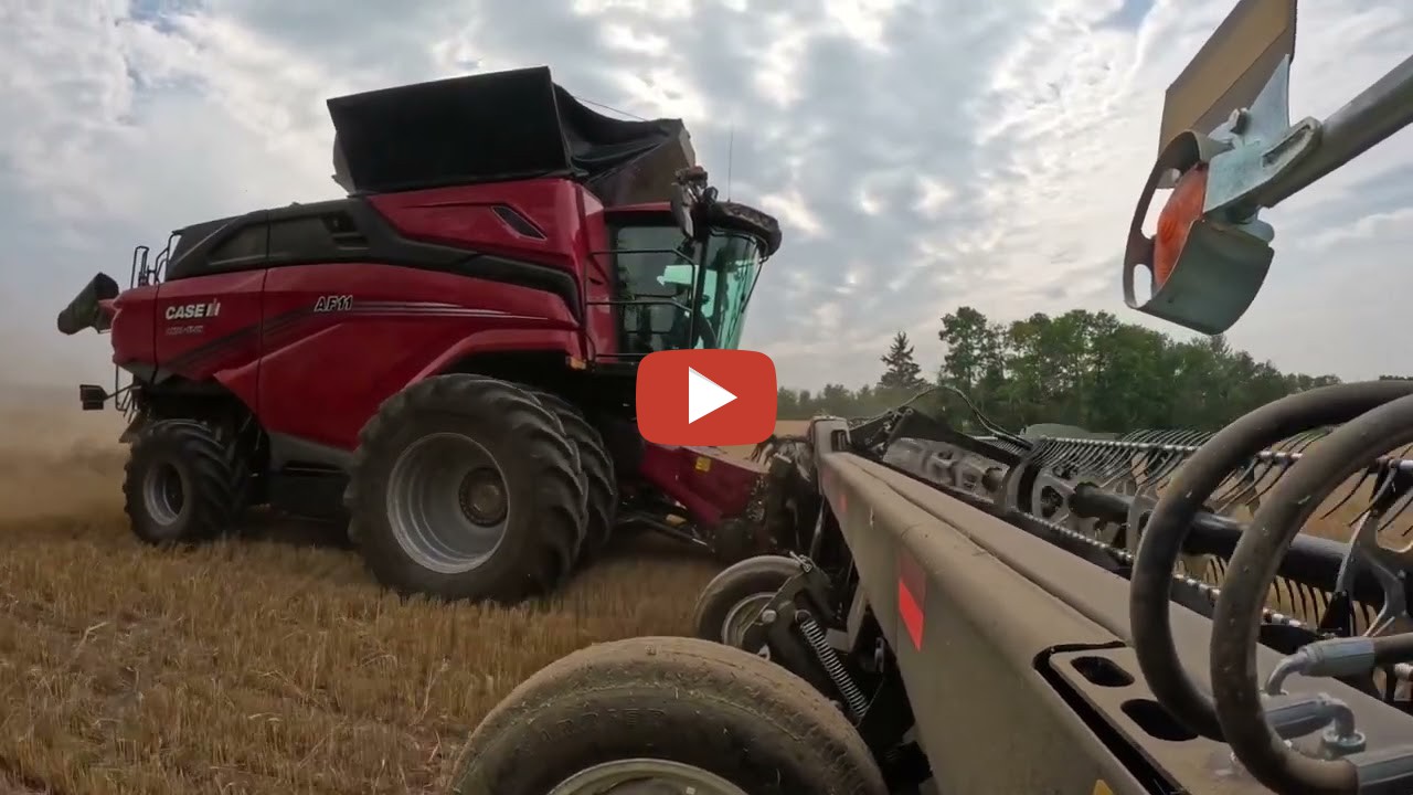 New Case IH AF11 Combine -Enjoy- Chad Colby