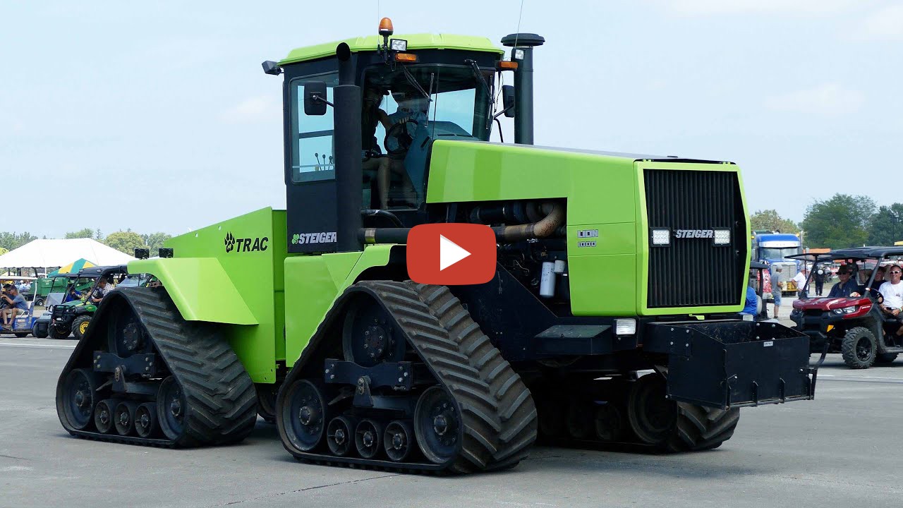 Steiger Lion 1000 Trac - At the 2023 Half Century of Progress we got ...